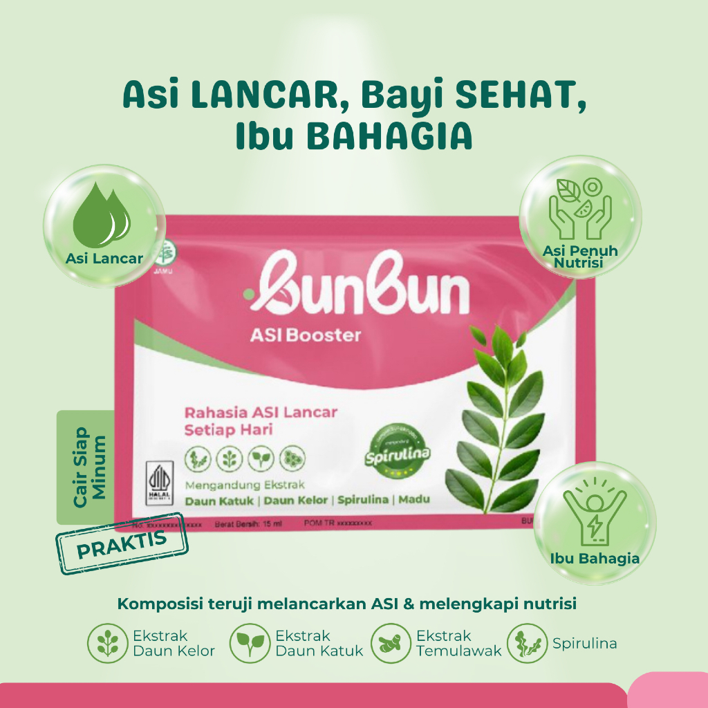 Jual BunBun ASI Booster Honey Sachet – Satuan | Shopee Indonesia