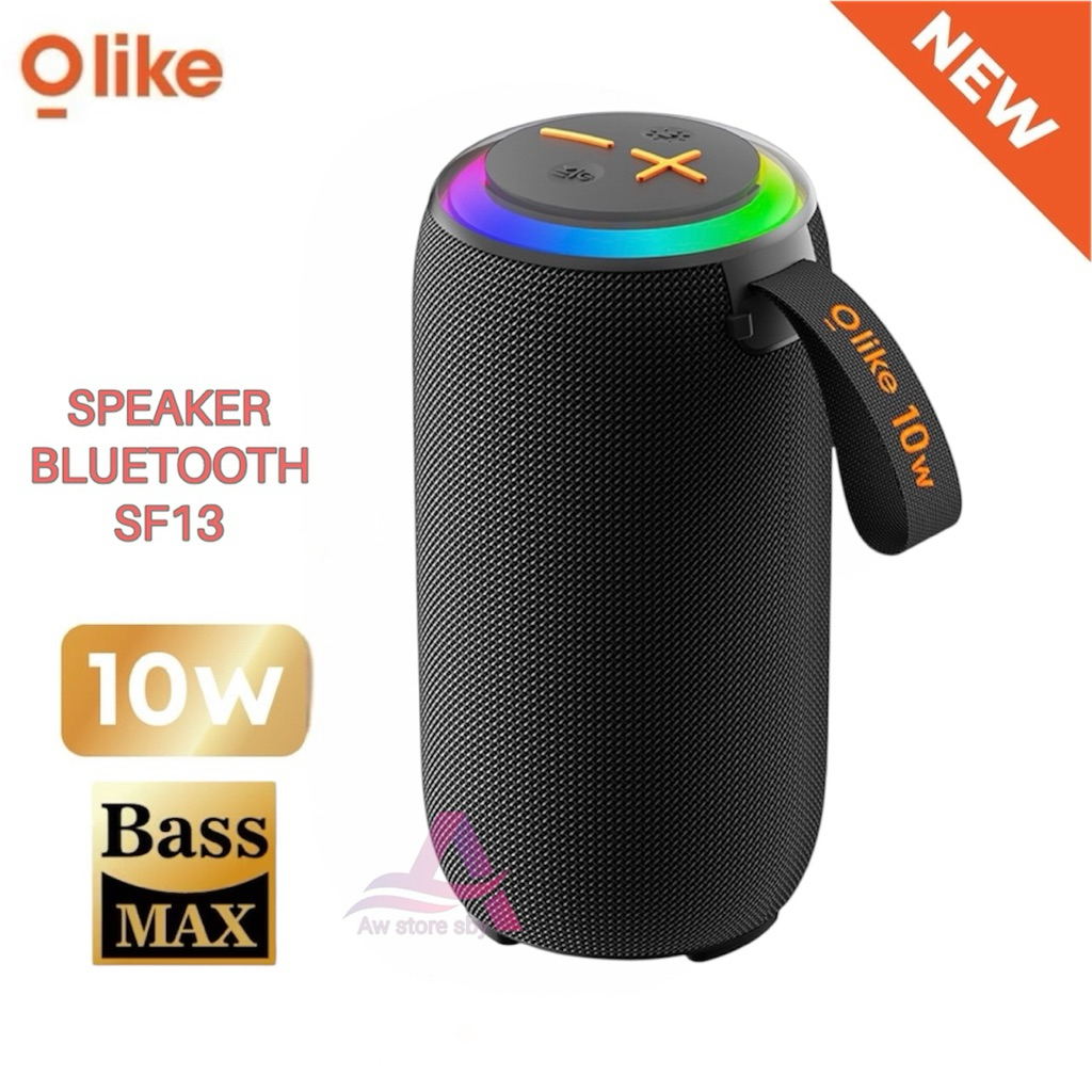 Jual SF13 Speaker Bluetooth Powerfull Bass Max RGB Light OLike Wireless ...