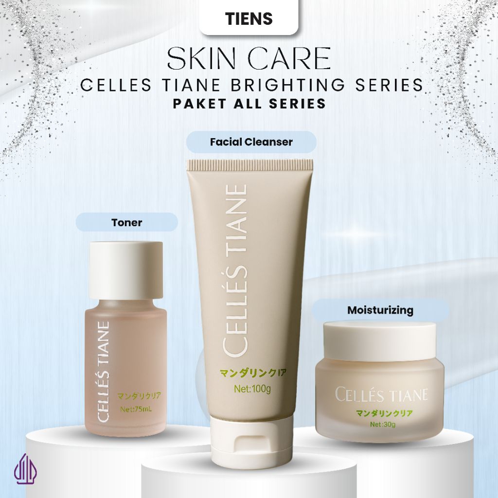 Jual Brighting All Series Celles Tiane | Facial Cleanser, Toner ...