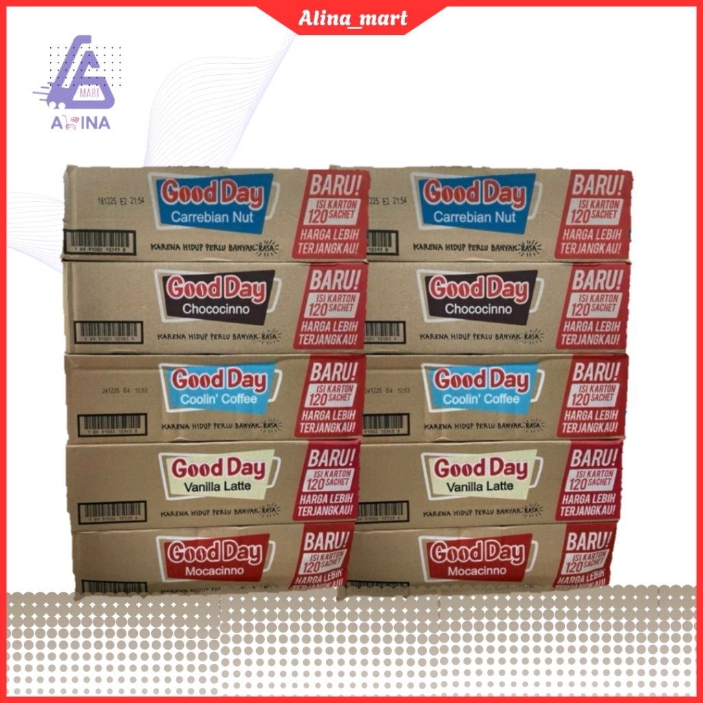 Jual Good Day [1 Dus] (12 Renceng/120 Sachet) | Shopee Indonesia
