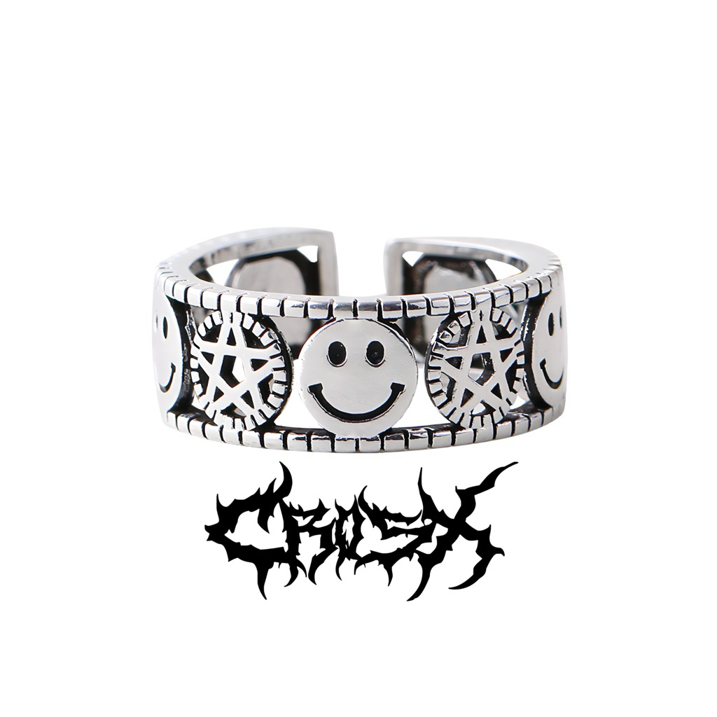 Jual ARA RING / SMILEY STAR RING CINCIN BINTANG SMILEY / SMILE STAR ...