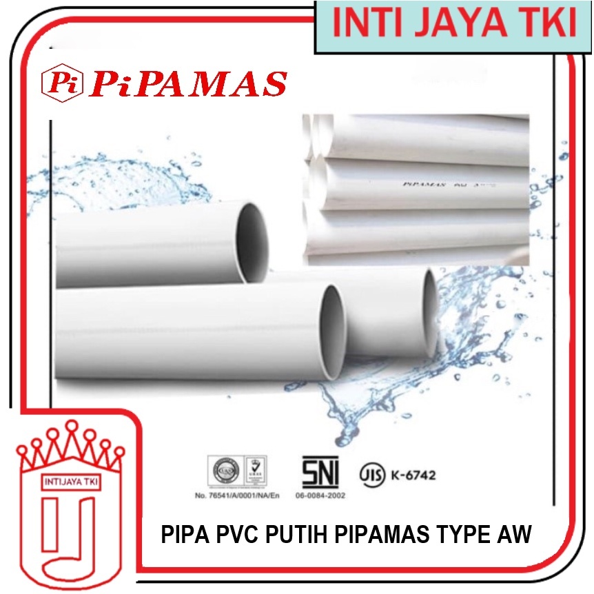 Jual PIPA PVC PIPAMAS AW PUTIH | Shopee Indonesia