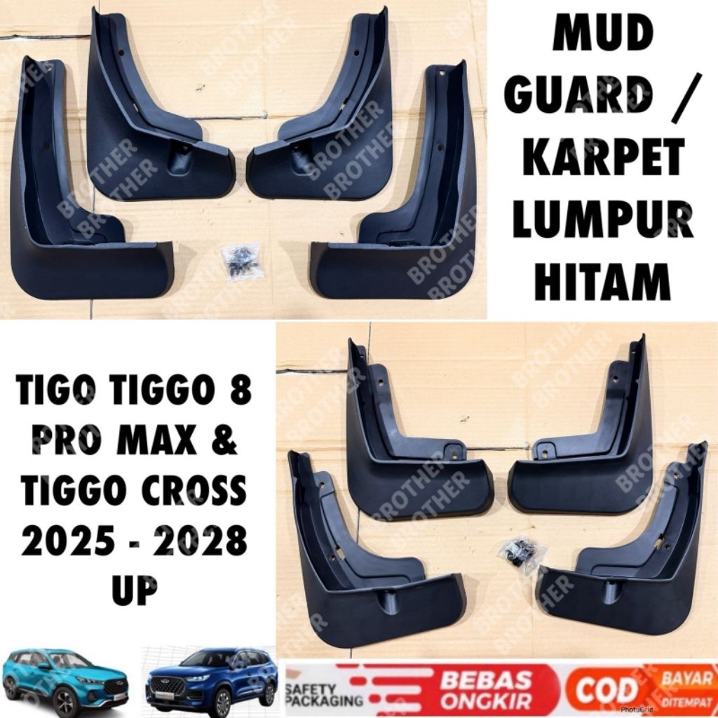 Jual Mud Guard Cherry Tigo 7 / Tigo Cross Pro Max 8 2022 2024 2025 2026 ...