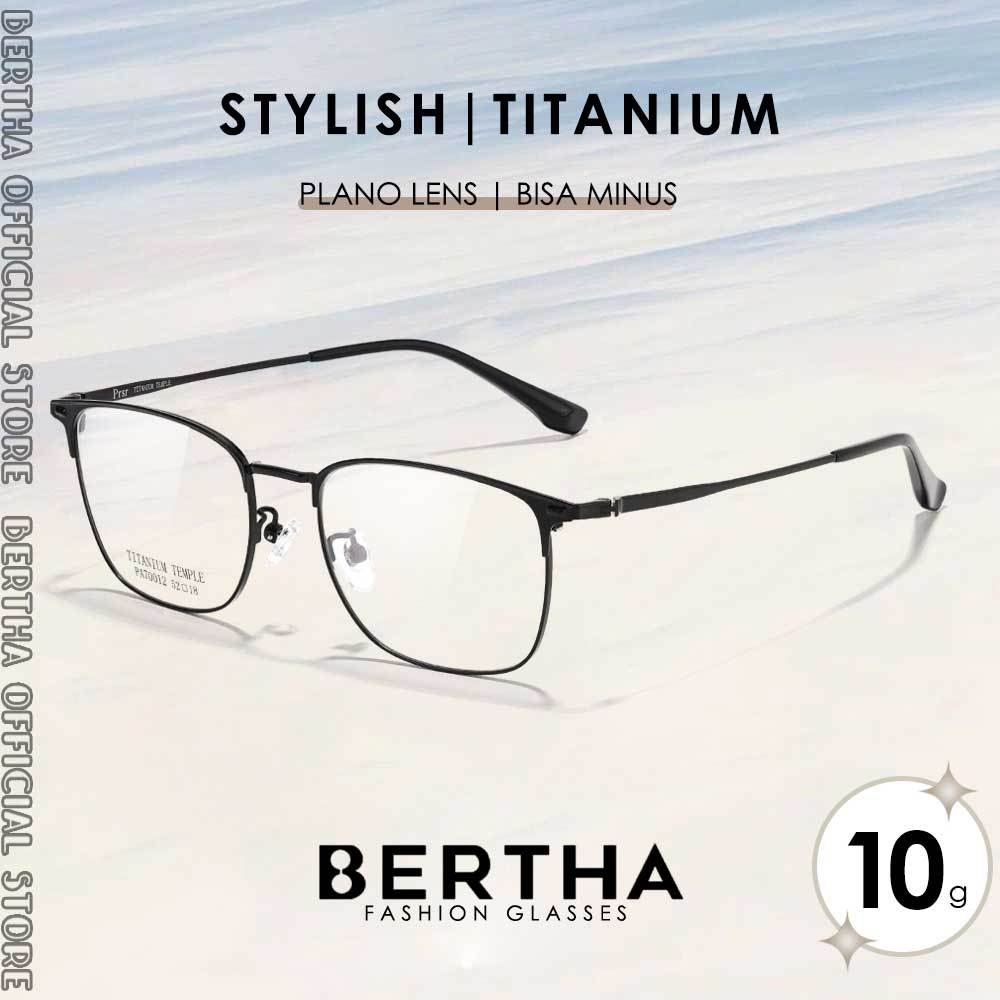 Jual Bertha Frame Kacamata Bahan Frame Titanium style Terkini Bentuk ...
