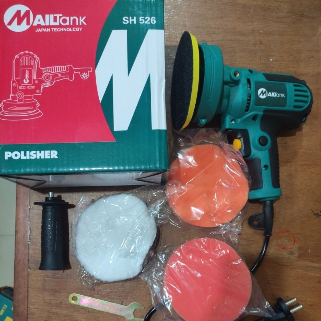 Jual Mesin Poles MAILTANK sh526/gun polisher /alat poles mobil ( MESIN ...