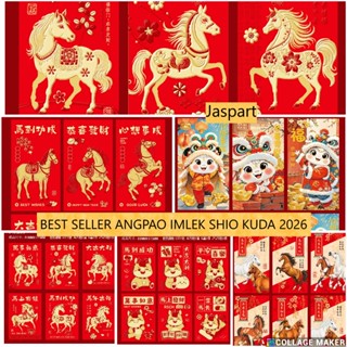 Jual ANGPAO AMPLOP IMLEK SHIO KUDA 2026 UKURAN PANJANG DAN PENDEK IMLEK SHIO KUDA 2026 | Shopee ...