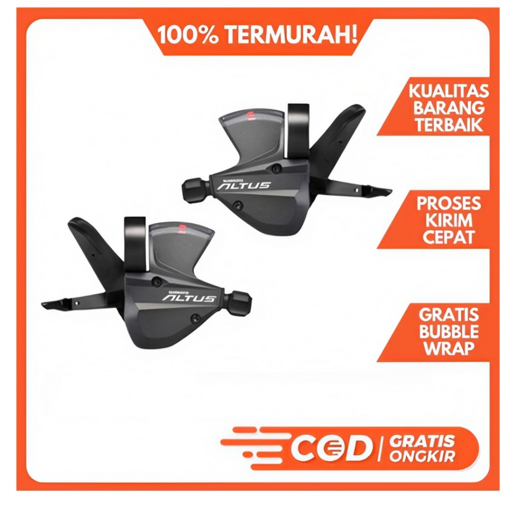Jual Shifter Sepeda Shimano Altus M370 Speed Operan Gigi Sepeda Lipat ...