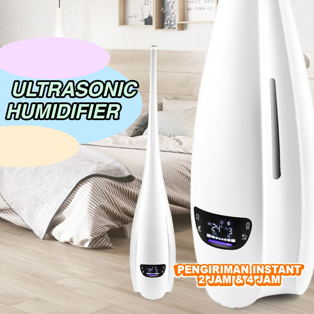 Jual Ultrasonic Humidifier 3 Level Cool Mist with Remote Control ...