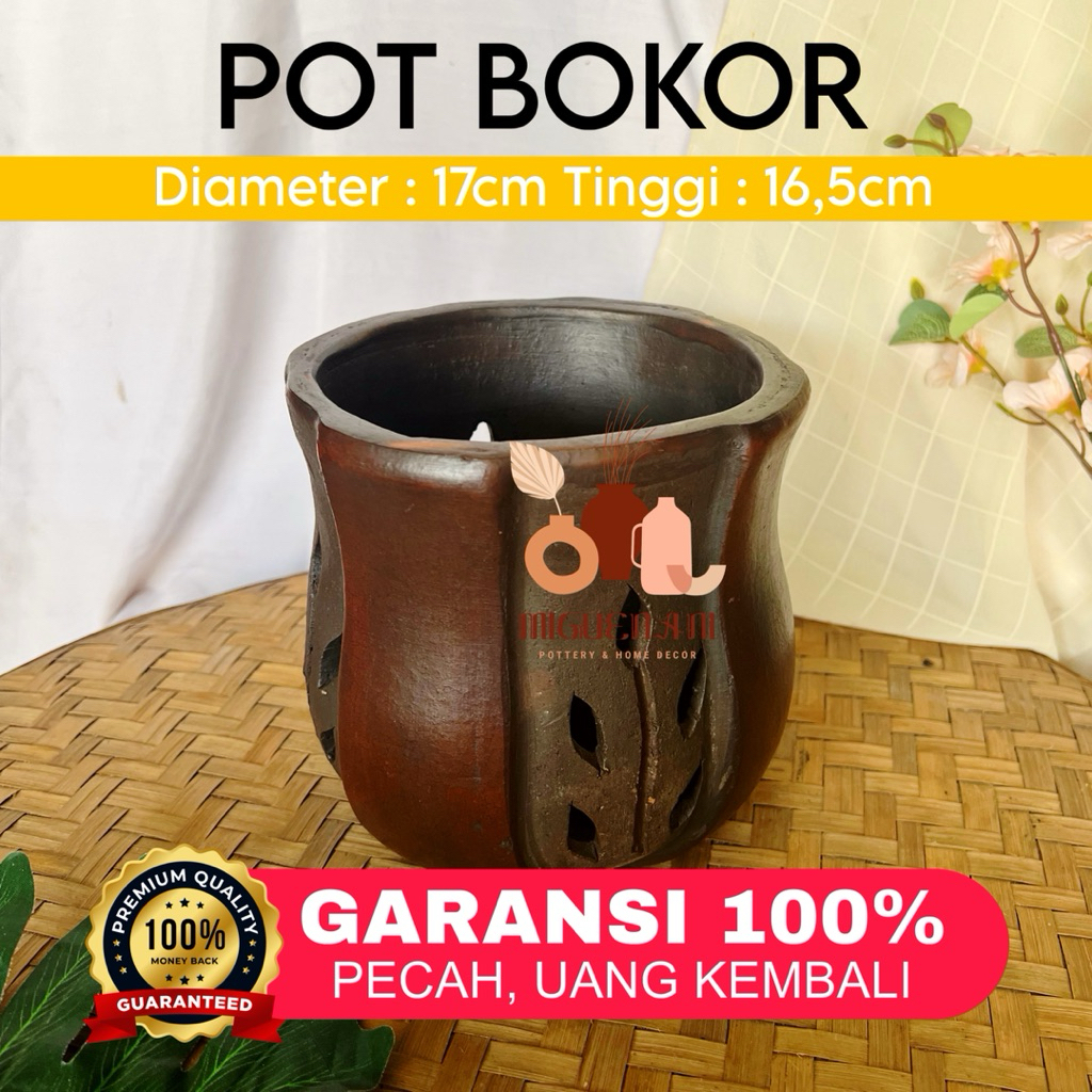 Jual POT BUNGA POT ANGGREK POT BOKOR GERABAH | Shopee Indonesia