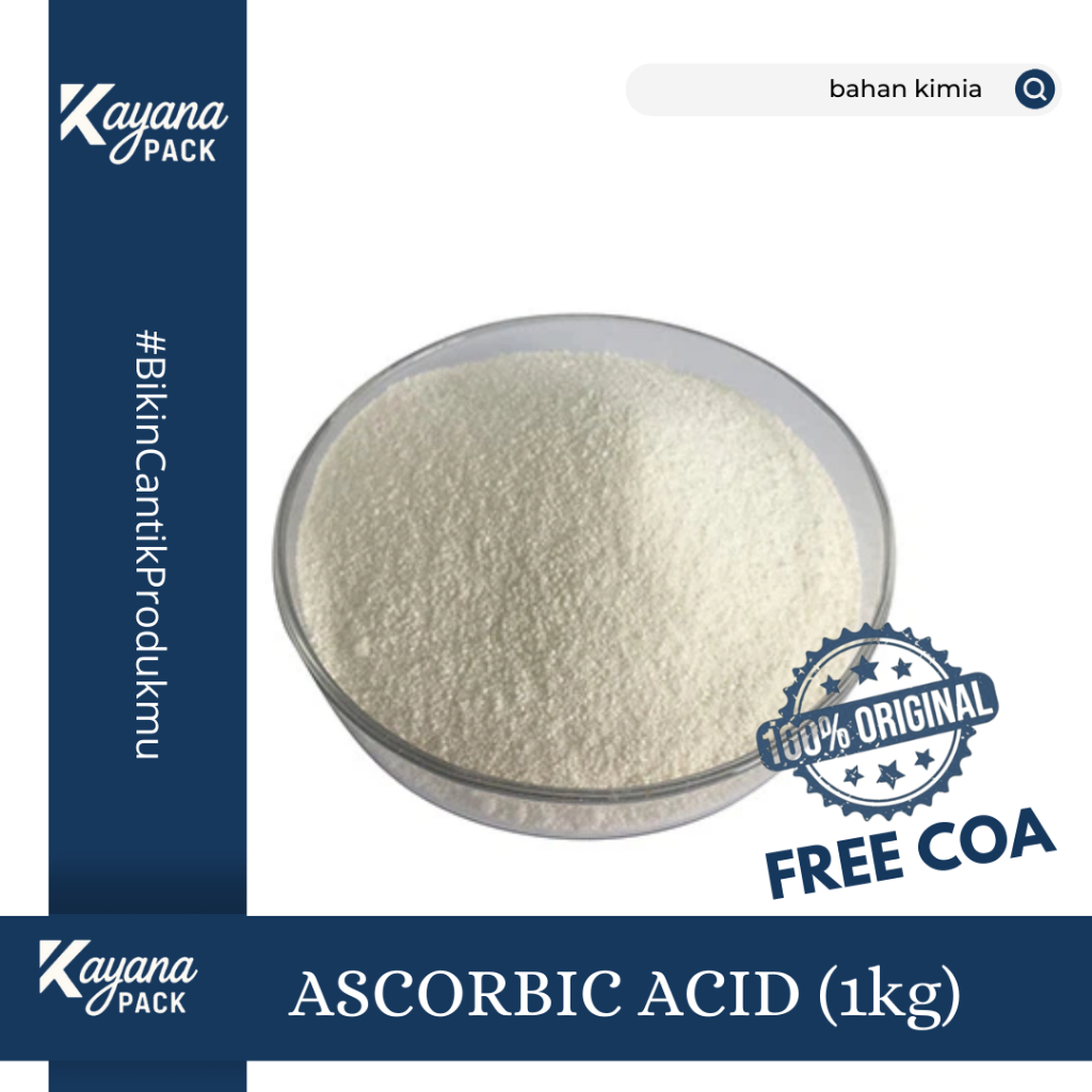 Jual ASCORBIC ACID 1000GR ATAU 1KG / VITAMIN C / ASAM ASKORBAT POWDER ...