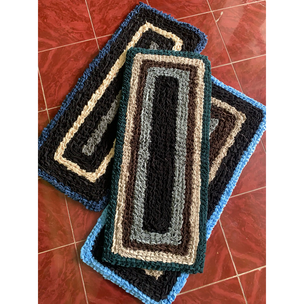 Jual Keset Anyam Tebal Keset Rintik Panjang 1 Meter Keset Kain Perca ...