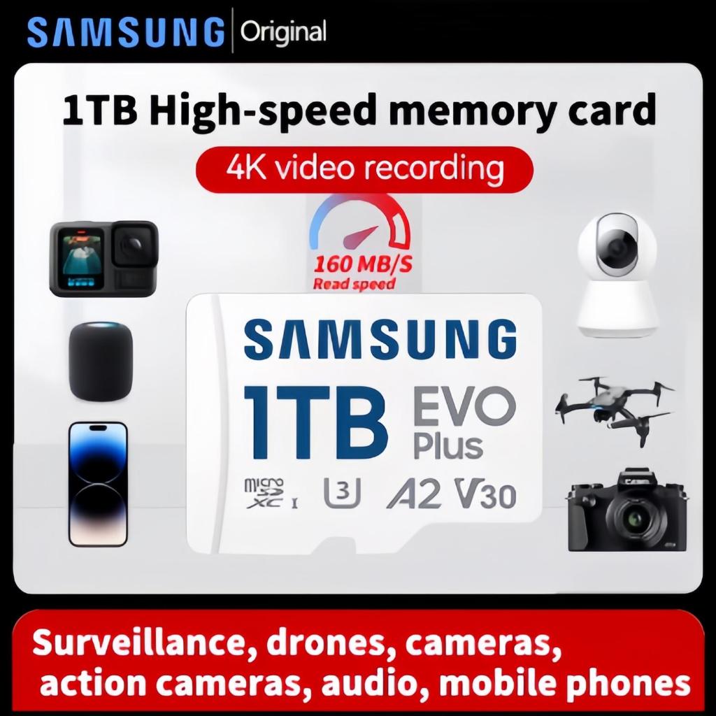 Jual Original SAMSUNG MicroSDHC EVO PLUS 64GB/128GB/256GB/512GB/1TB ...