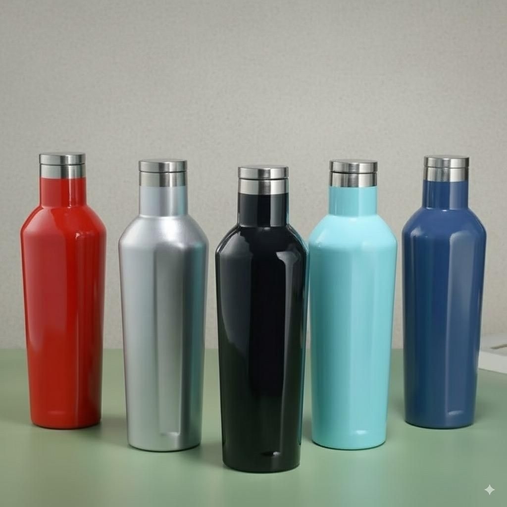 Jual Botol Minum Termos Stainless Steel 500ml Tumbler Premium Simple ...