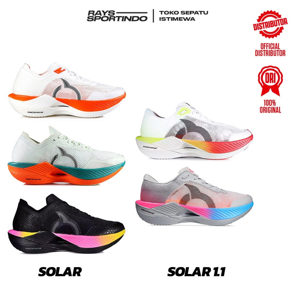 Jual SEPATU LARI ORTUSEIGHT SOLAR ORIGINAL | Shopee Indonesia