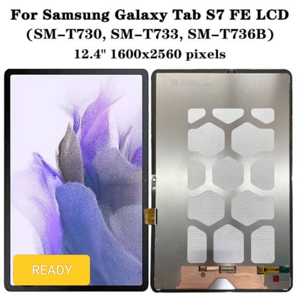 Jual LCD SAMSUNG TAB S7 FE/T730 ORI | Shopee Indonesia
