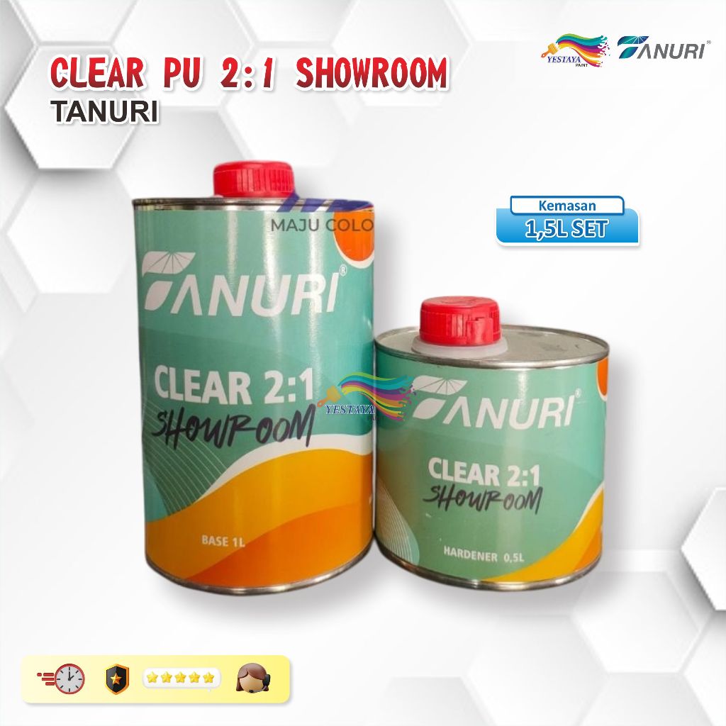 Jual CLEAR PU TANURI 2:1 SHOWROOM 1,5 LITER (best seller) | Shopee ...