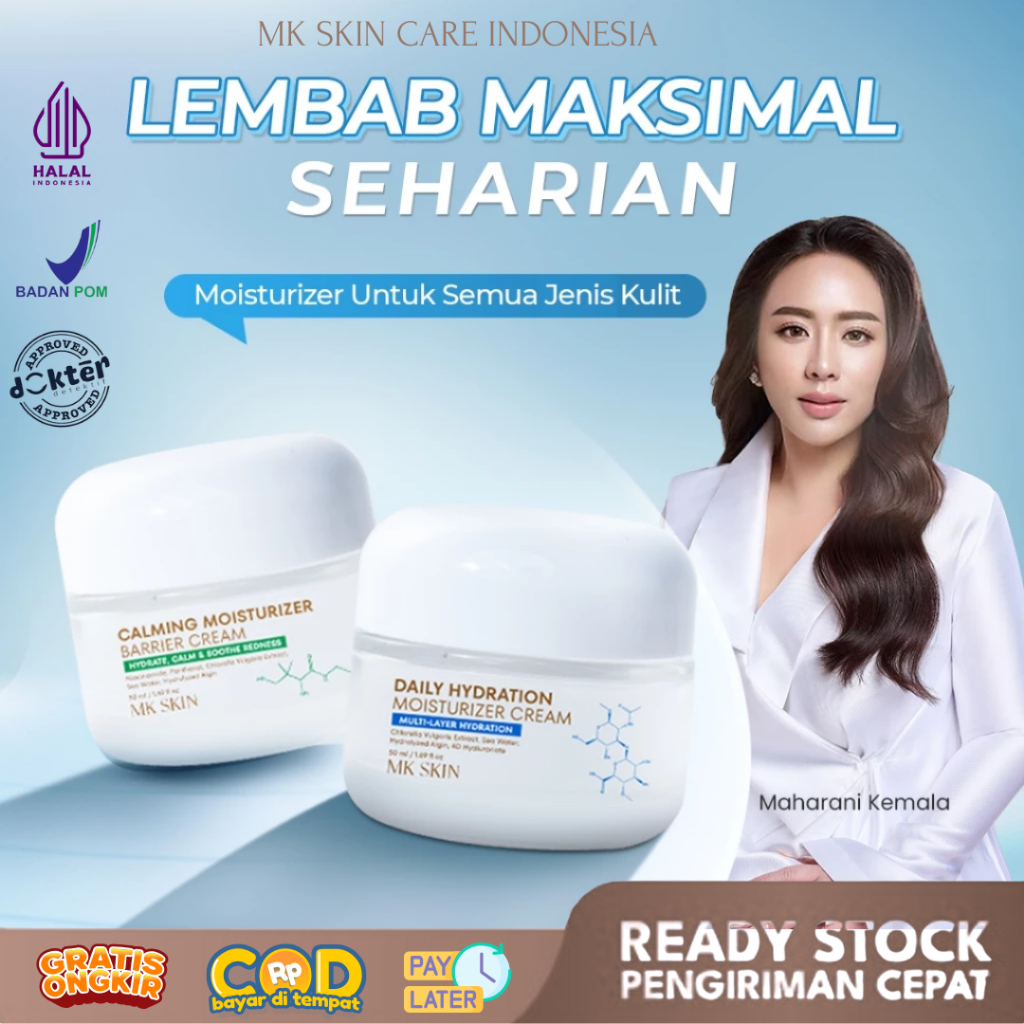 Jual MK Skin Daily Hydration Moisturizer Cream - Melembapkan dan ...
