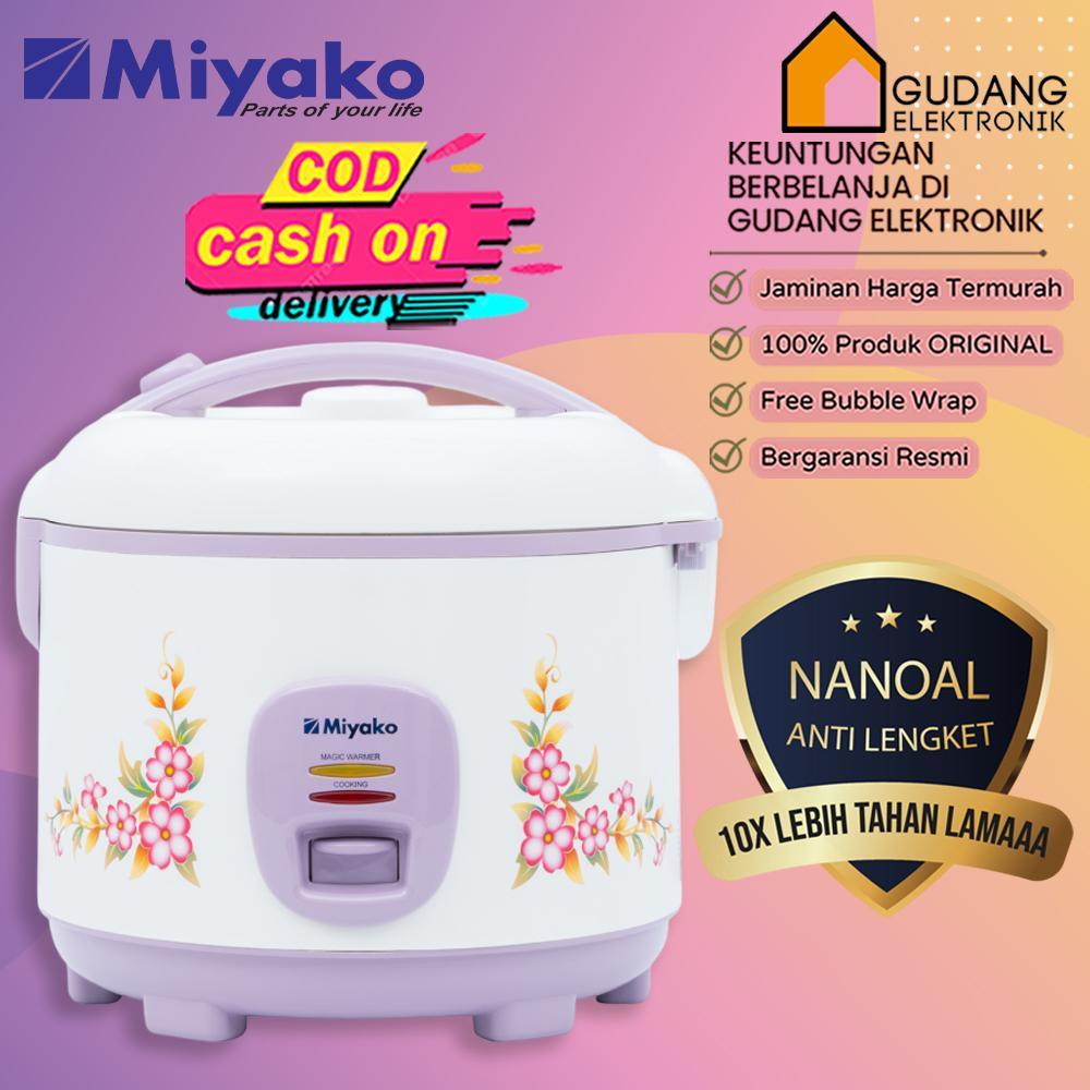 Jual [COD READY] MIYAKO RICE COOKER ANTI LENGKET 3 IN 1 / MAGIC COM ...