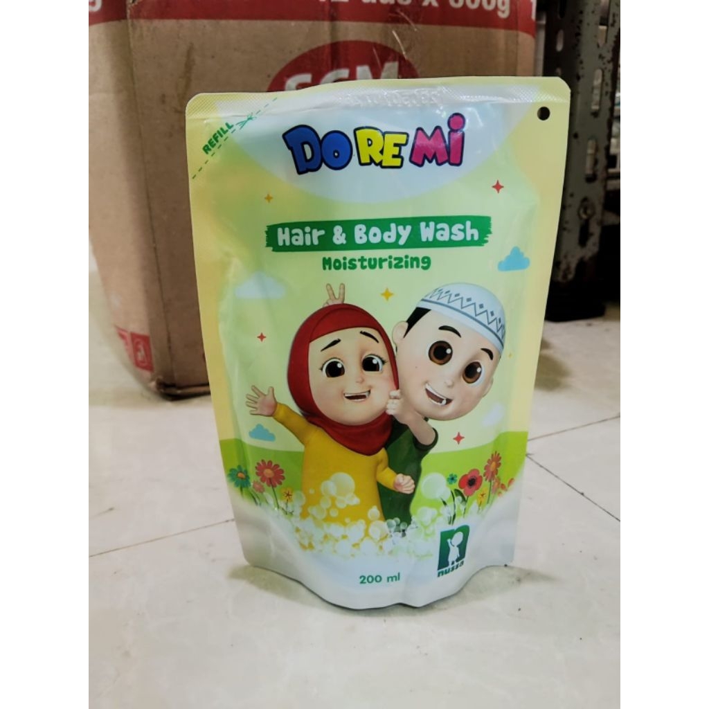 Jual DOREMI HAIR & BODY WASH MOISTURIZER 200 ML | Shopee Indonesia
