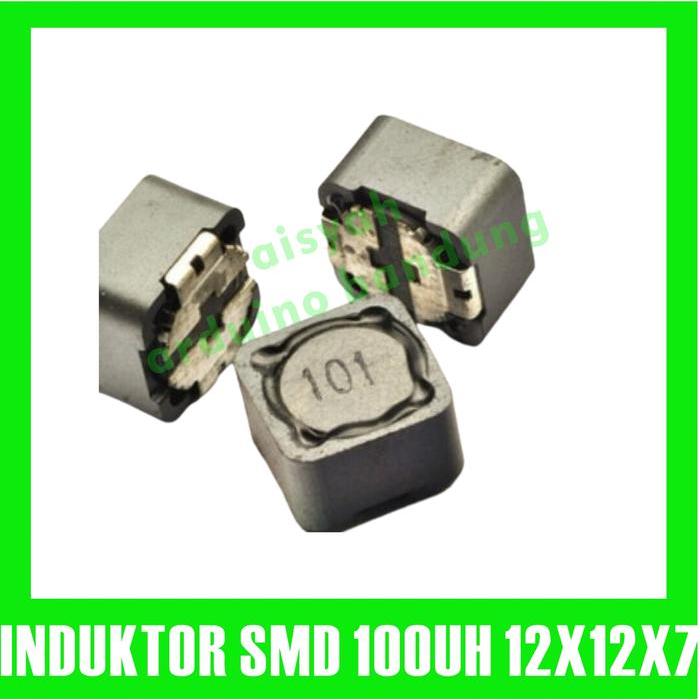 Jual DS1207 induktor 12x12x7mm 100uH 100 uH 101 / SMD Power inductor ...