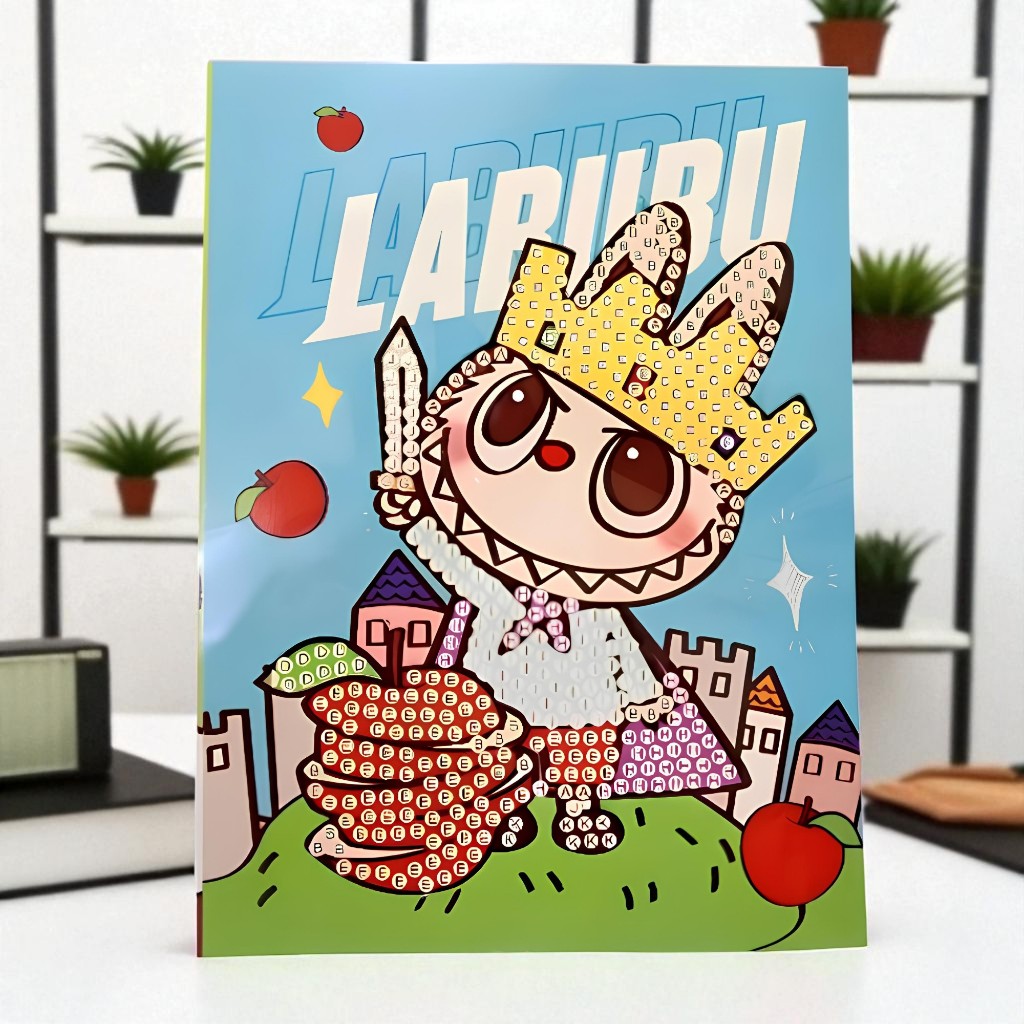 Jual TERMURAH Labubu DIY Diamond Painting Pola Kristik Sanrio Little ...