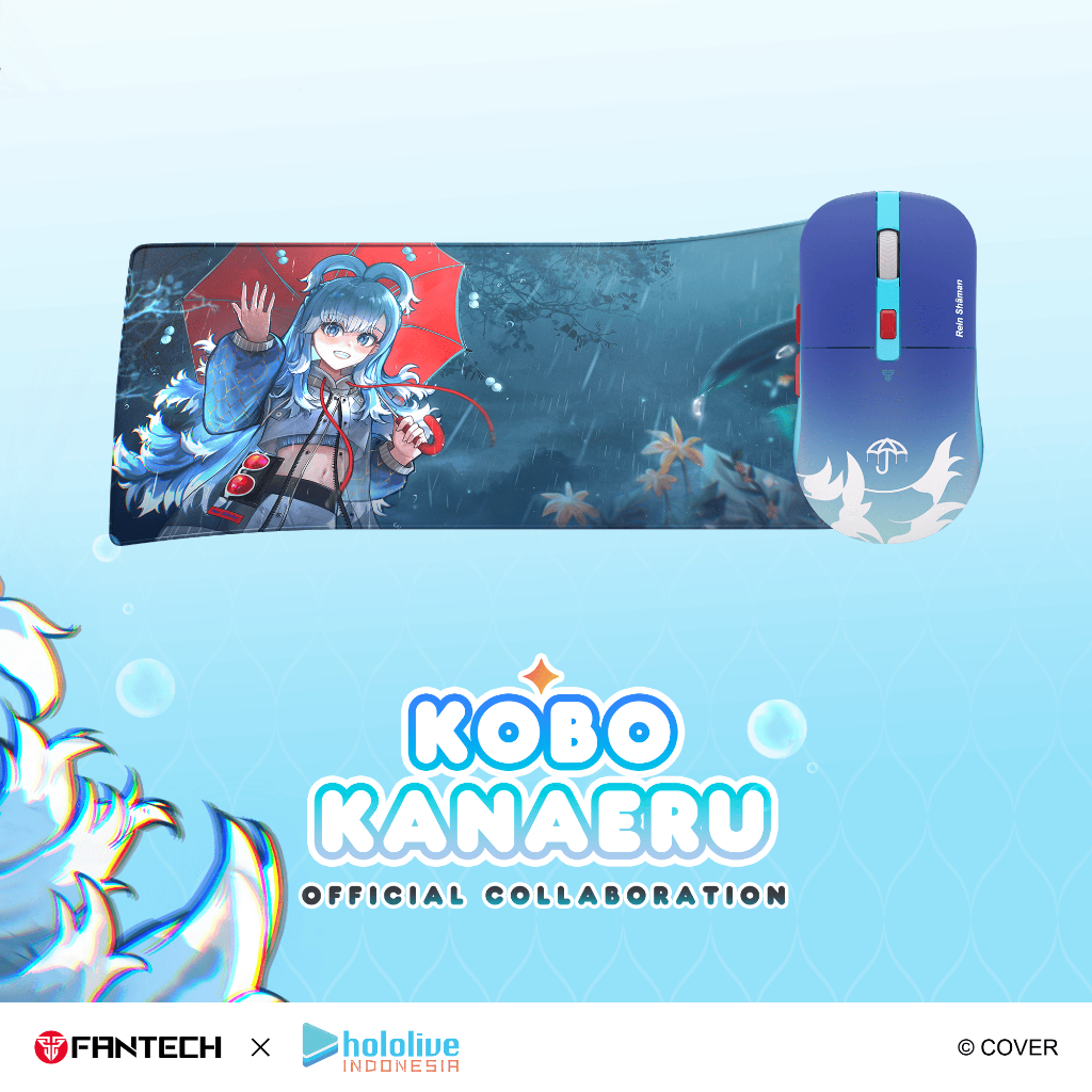 Jual FANTECH x KOBO KANAERU HOLOLIVE EXCLUSIVE Limited Edition Deskmat ...