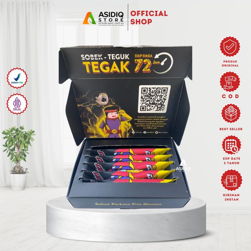 Jual Mister Golo Sachet Privasi Aman Herbal Serbuk Rasa Banana Jelly ...