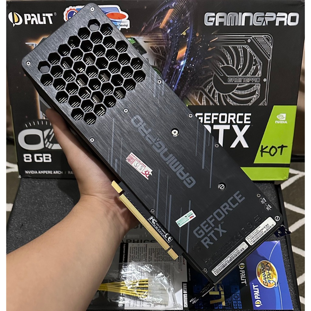 Jual VGA Palit GeForce RTX 3070 Gaming Pro 8GB GDDR6 | Shopee Indonesia