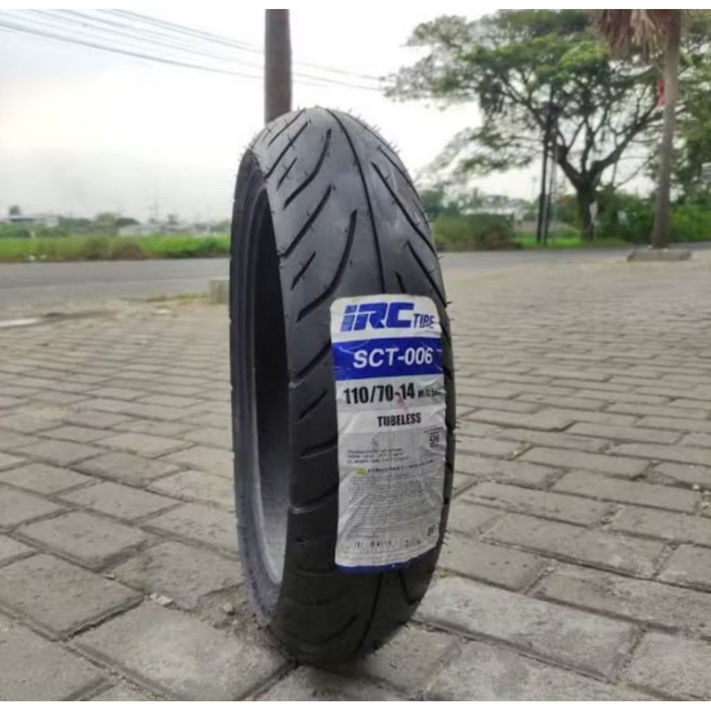 Jual New!!ban depan motor Honda PCX UK 110/70 ring14 tubles merk irc ...