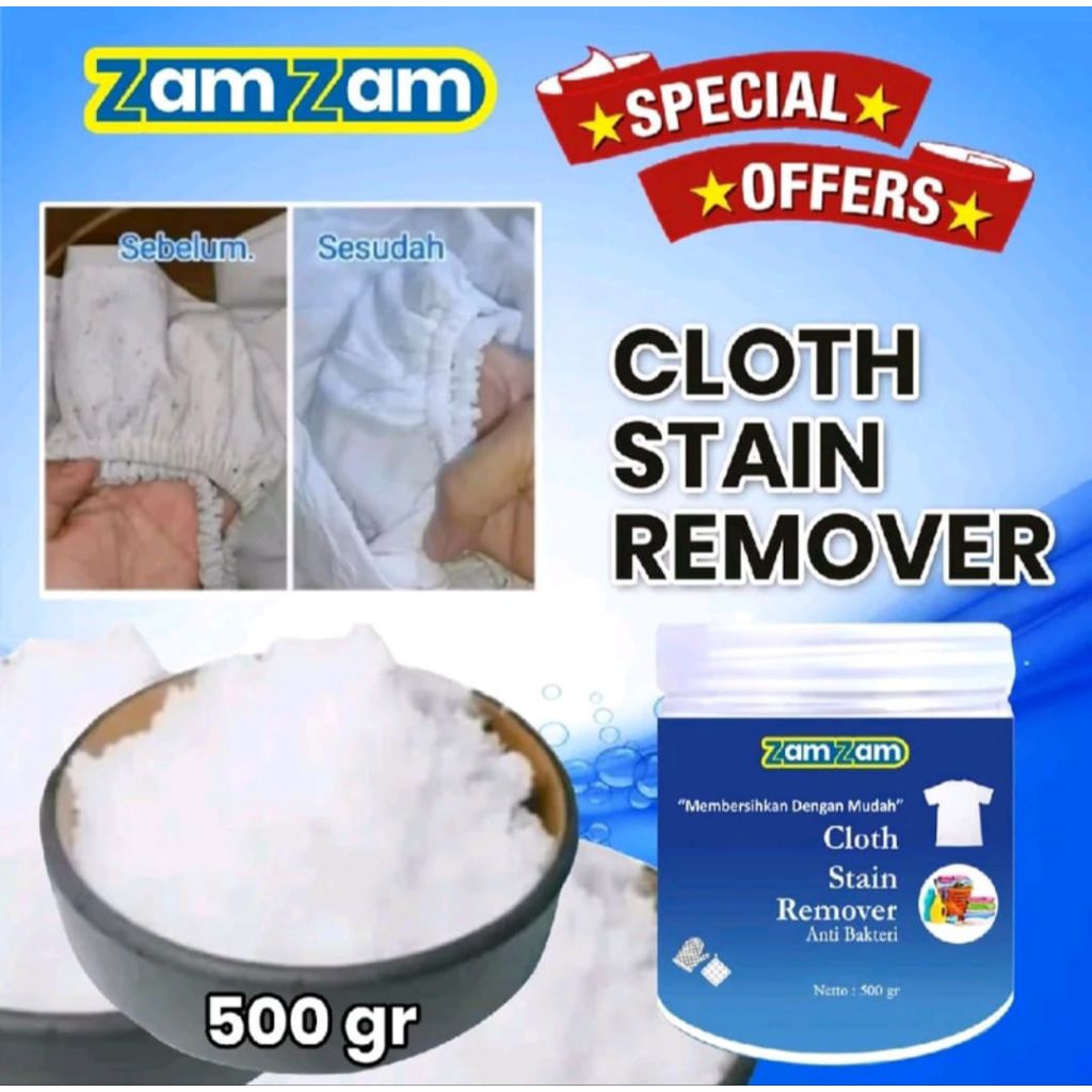 Jual CLOTH STAIN REMOVER sebuk penghilang berbagai macam jenis kotoran ...