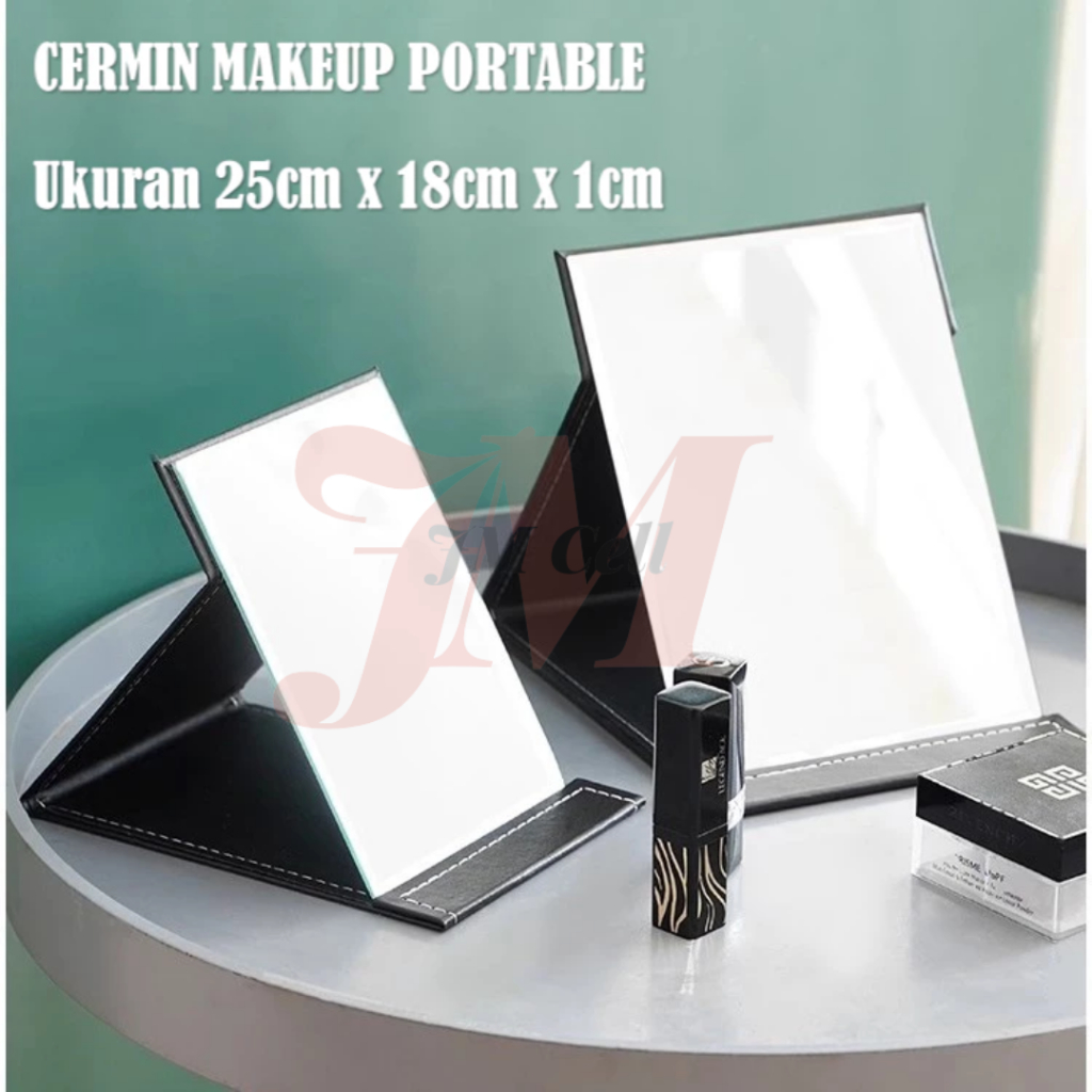 Jual Cermin Rias Makeup Kaca Make up artis Lipat Portable / Folding ...