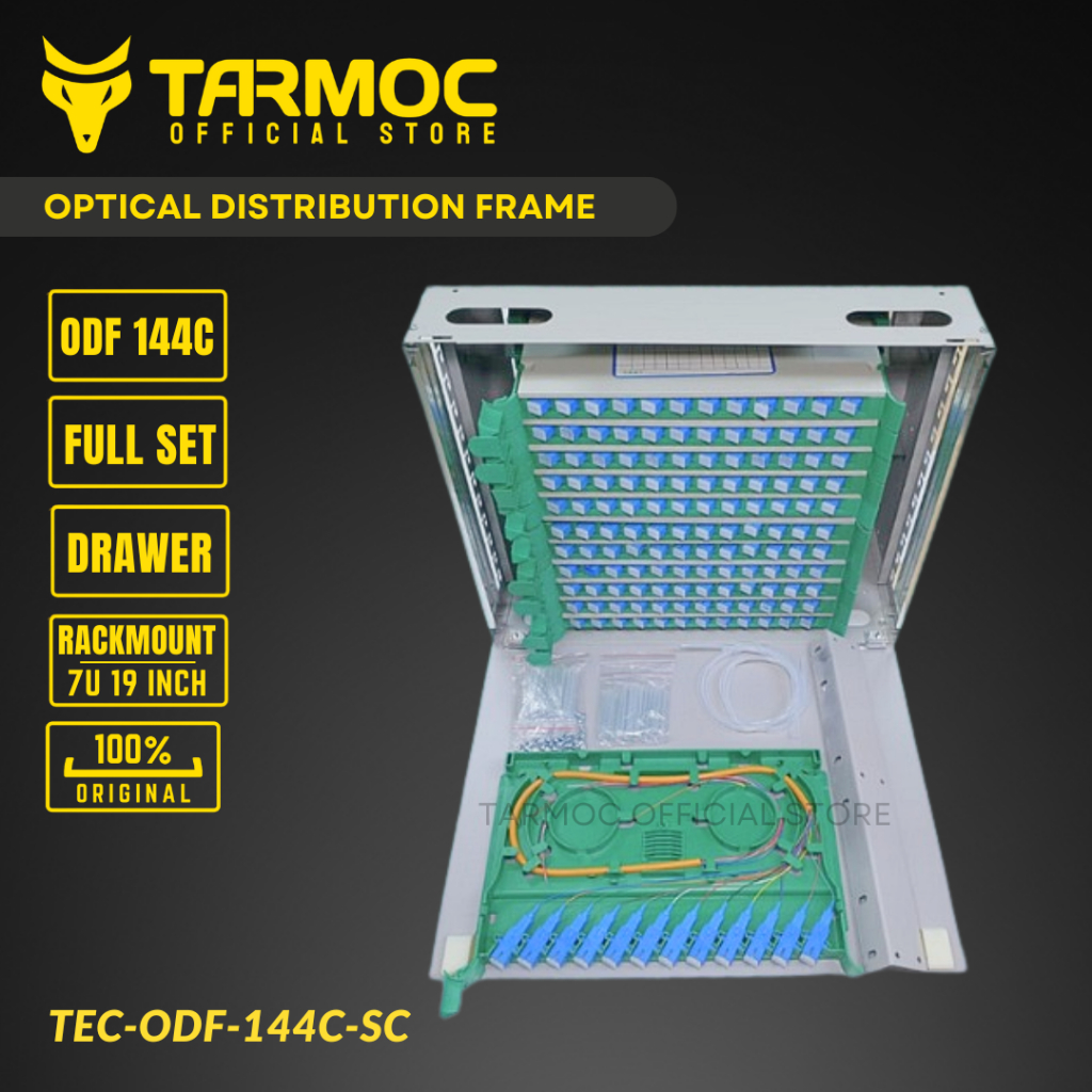 Jual Tarmoc TEC-ODF-144C-SC | Fiber Optic ODF 144 Core / OTB 144 Core ...