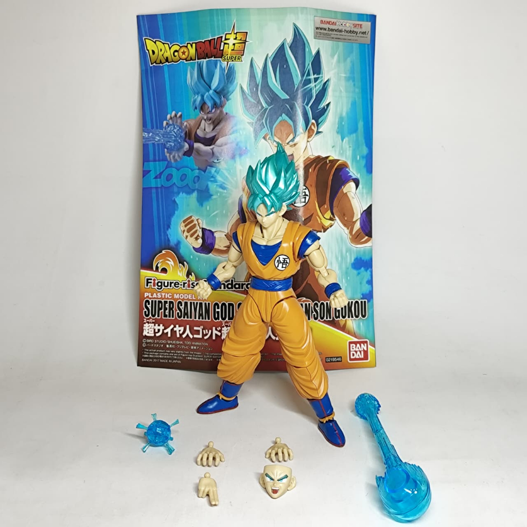 Jual Bandai Super Figure-rise Standard Super Saiyan God Son Goku ...