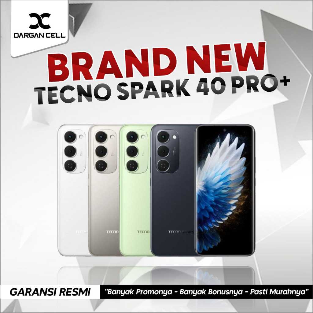 Jual TECNO SPARK 40 PRO+ 8/256GB GARANSI RESMI TECNO | Shopee Indonesia
