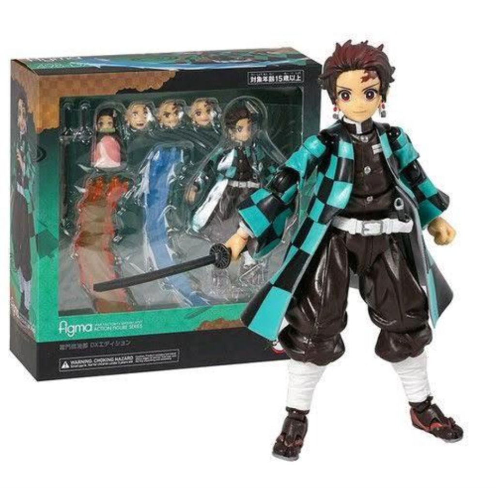 Jual figure akaza demon slayer action figure kimetsu no yaiba tanjiro ...