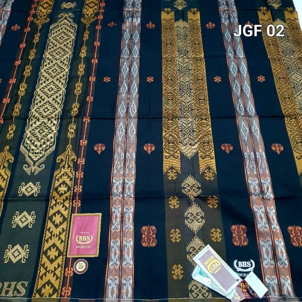 Jual Sarung BHS Excellent E57 JACQUARD Gold.JGH.JGF.JSA (Songket Timbul ...
