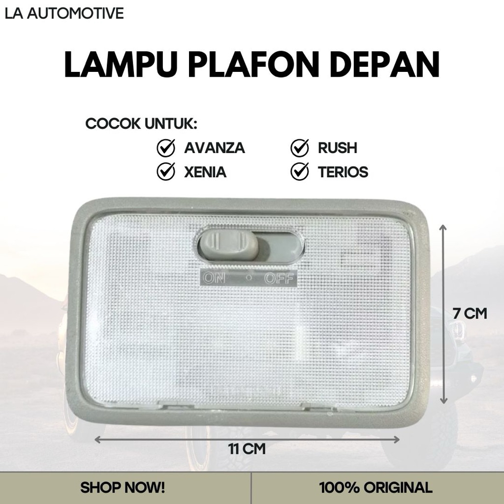 Jual LAMPU PLAFON DEPAN AVANZA XENIA RUSH TERIOS | Shopee Indonesia