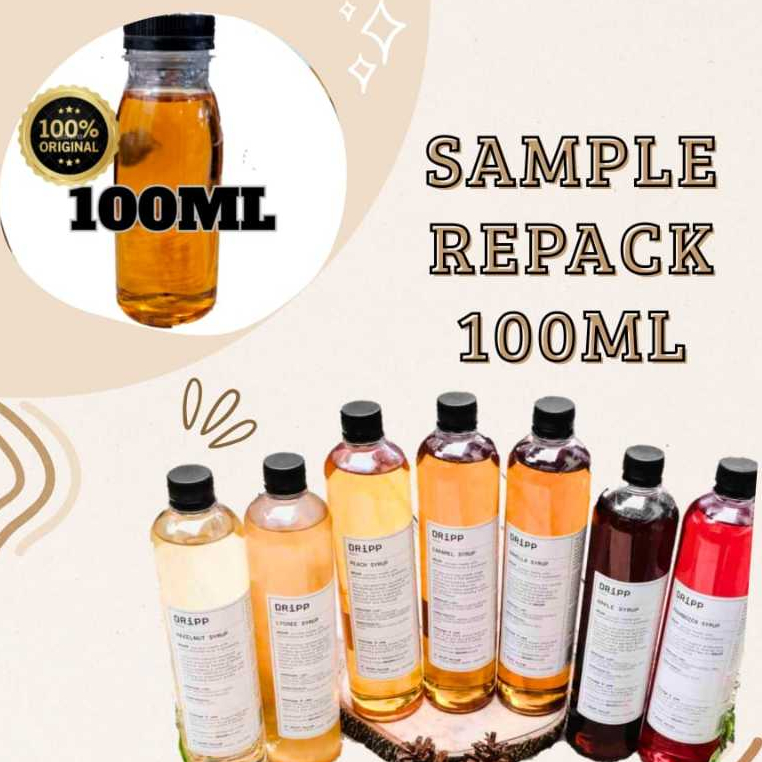 Jual Dripp Syrup & Pulp Sample Repack 100ml | Shopee Indonesia