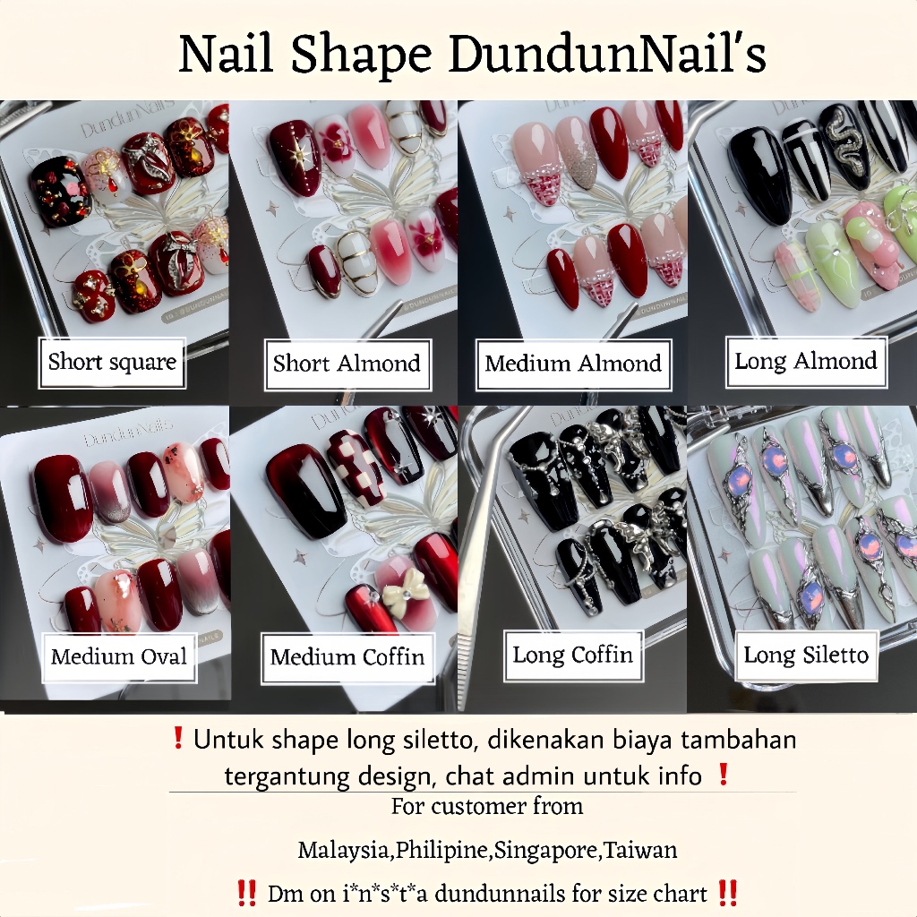 Jual SS90 Douma nails Demon slayer | red blood Demon artDouma demon ...