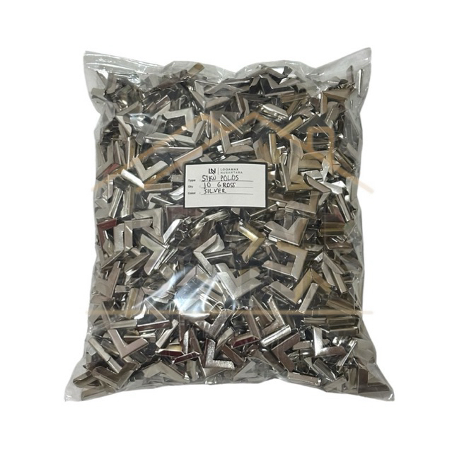 Jual (10 GROSS / 1000 PCS) SIKU POLOS 2 CM SIKU 3000 MERK LOGAMAX SIKU ...