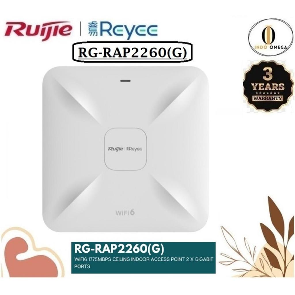 Jual RG-RAP2260(G) Wi-Fi 6 Dual Band Ceiling Mount AccessPoint RAP2260 ...