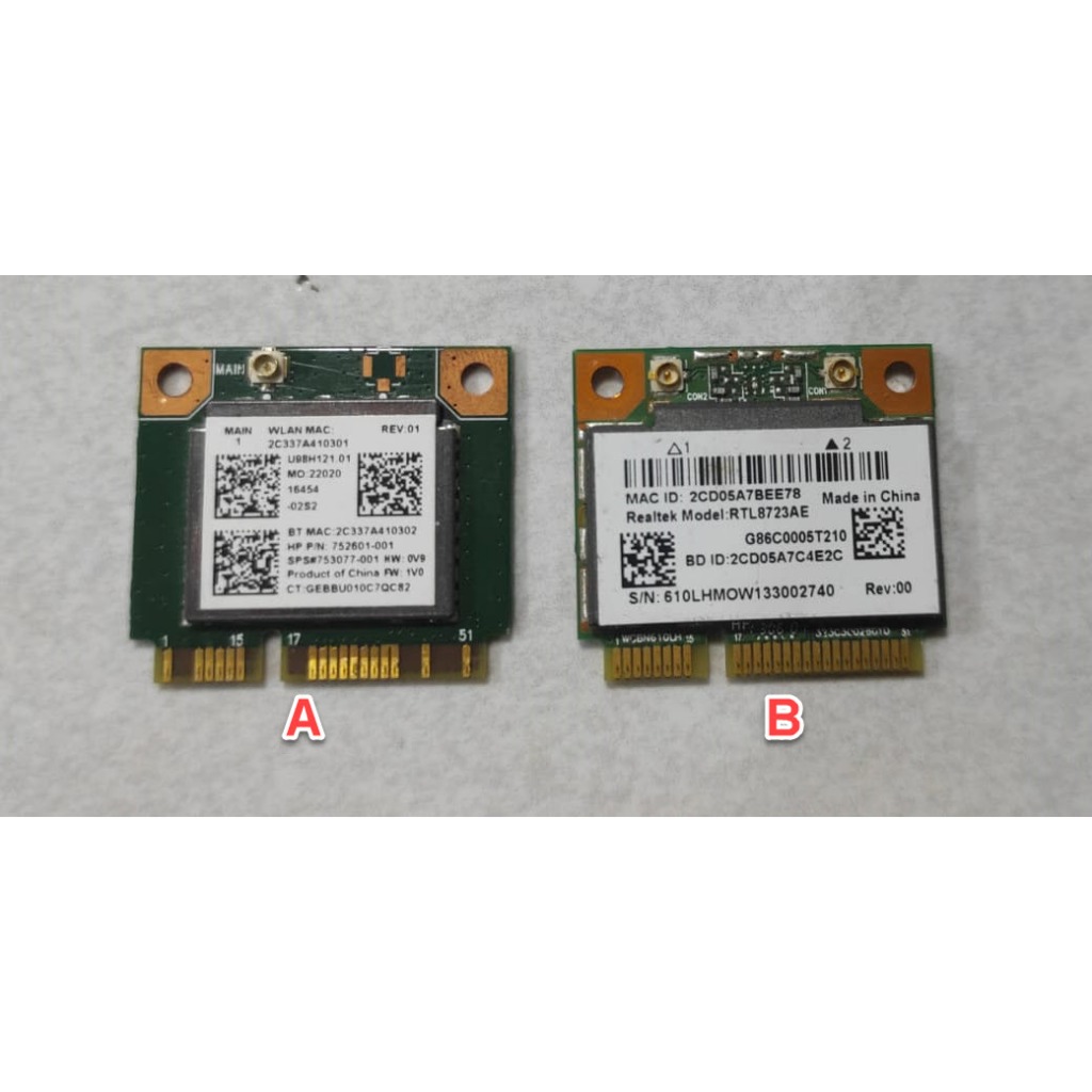 Jual Wifi Wireless card laptop Acer asus lenovo dell realtek RTL8723AE ...