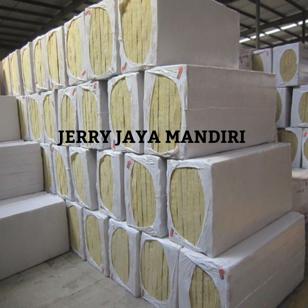 Jual Rockwool peredam suara Densty 80kg Tebal : 50mm x 60cm x 120cm / Rockwool Lembaran ...