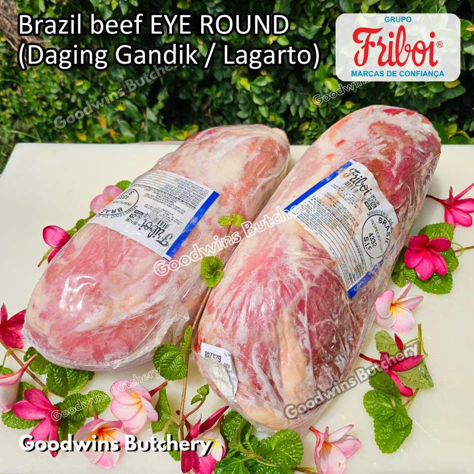 Jual Beef EYE ROUND whole cut 2.5kg | Brazil FRIBOI FRIGON Australia ...