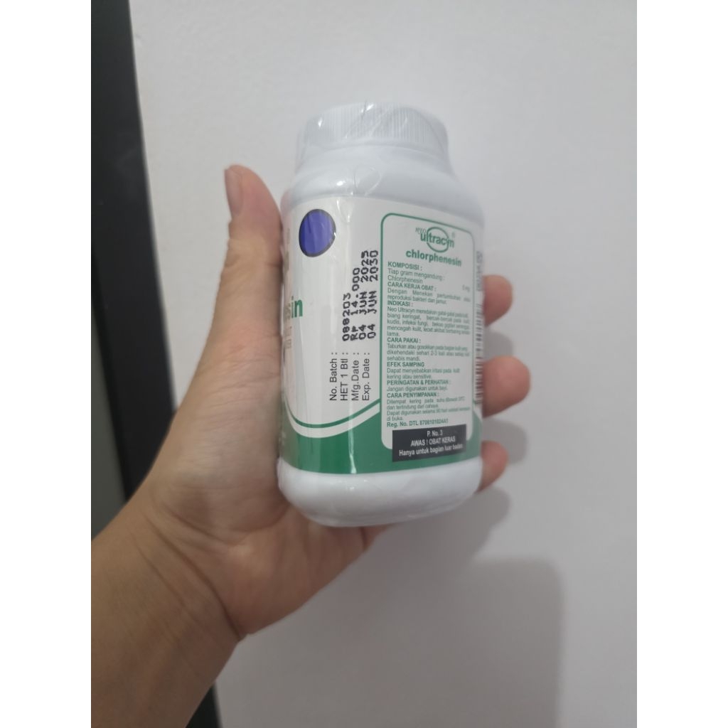 Jual bedak neo ultracyn chlorpenesin (bedak gatal) | Shopee Indonesia