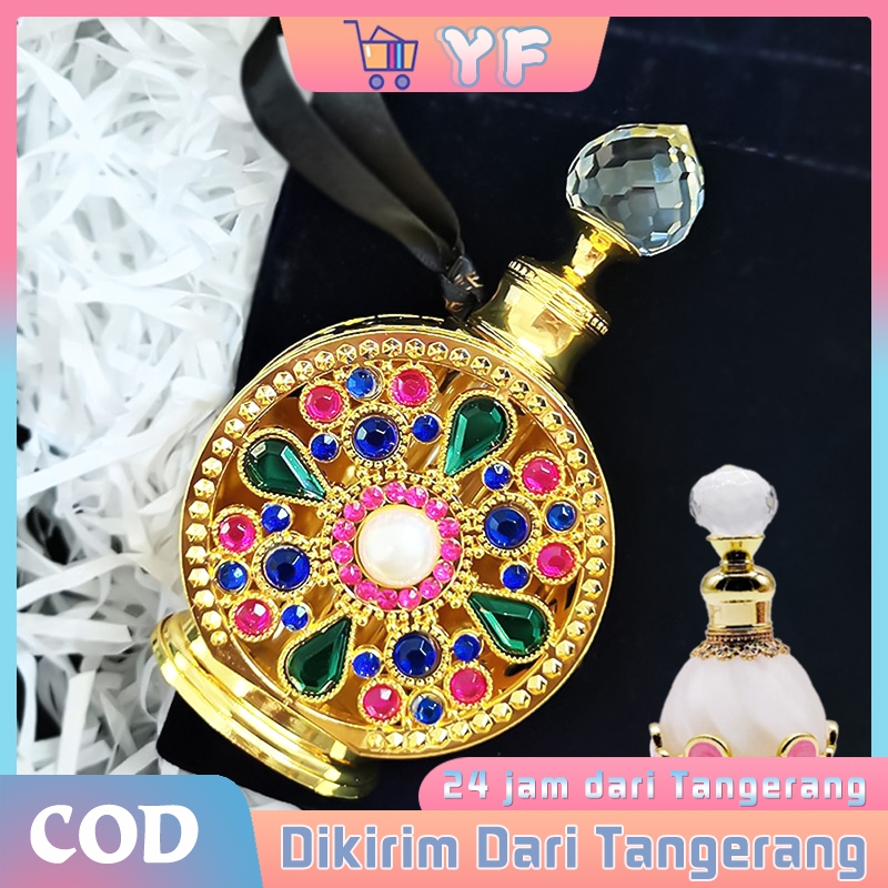 Jual 15ml Botol Kosong Parfum Arab Portabel Refillable Parfum | Shopee ...