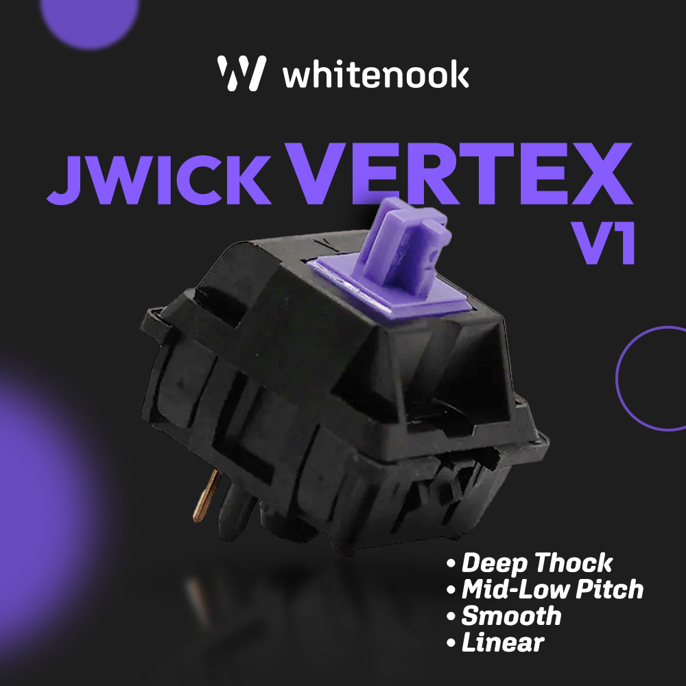 Jual JWICK VERTEX V1 Linear Switch Mechanical Keyboard | Shopee Indonesia