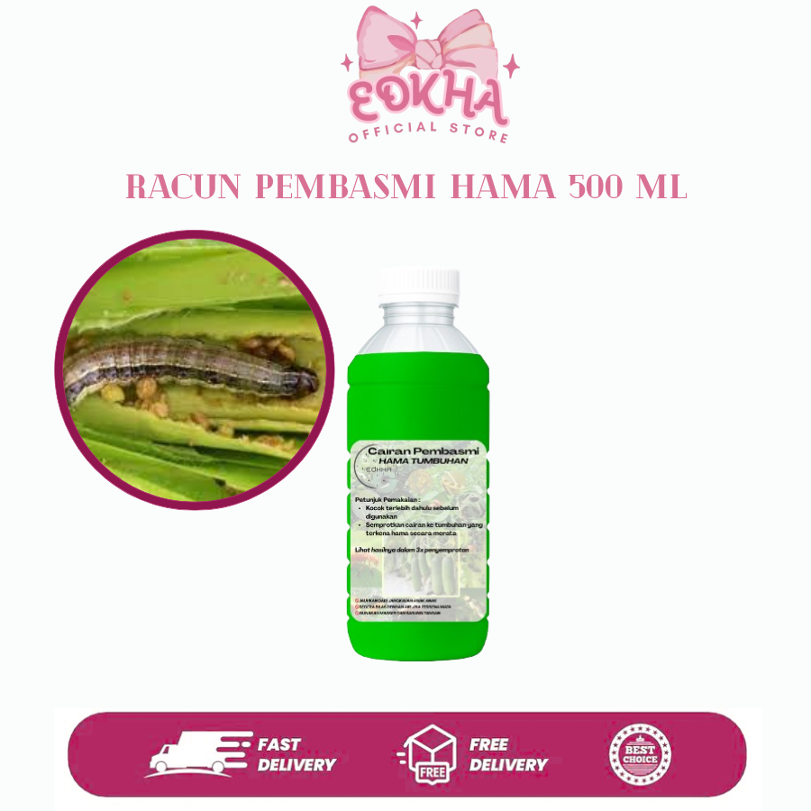 Jual EDKHA - Cairan Pembasmi Segala Hama pada semua tanaman kemasan ...