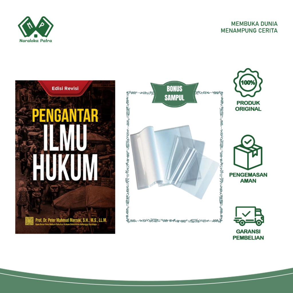 Jual [ FREE SAMPUL ] Buku Pengantar Ilmu Hukum Edisi Revisi - Prof. Dr. Peter Mahmud Marzuki ...