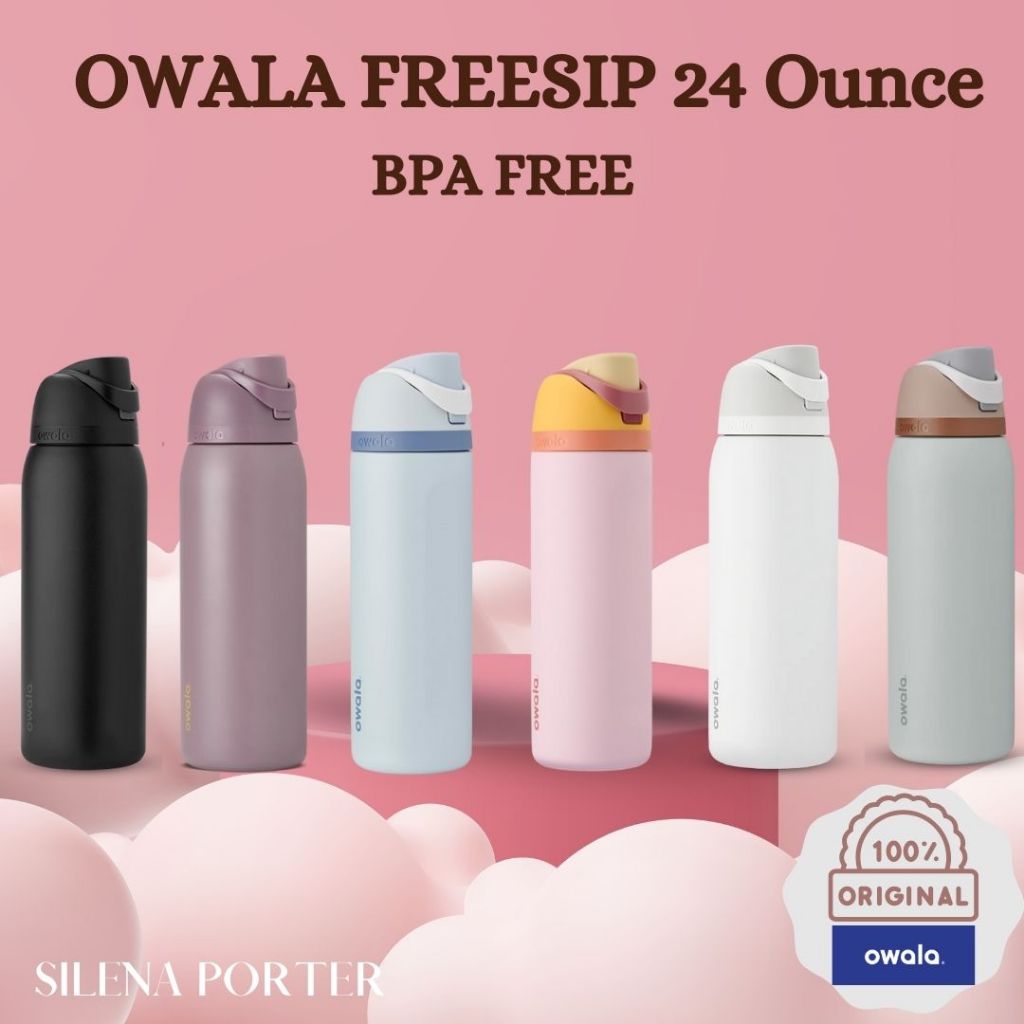 Jual Owala FreeSip 24 Ounce Botol Minum Stainless Steel Insulated BPA ...